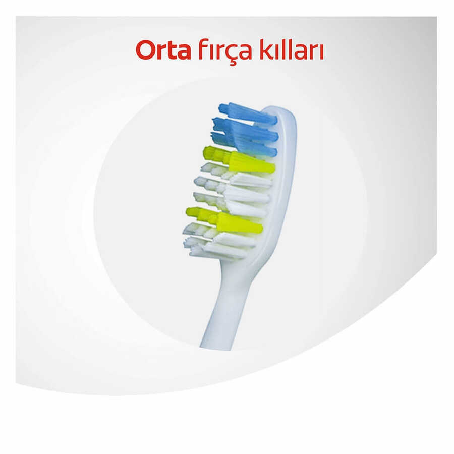 Colgate Extra Clean Dil Temizleyicili Diş Fırçası 2+1 Orta | Kağan ...