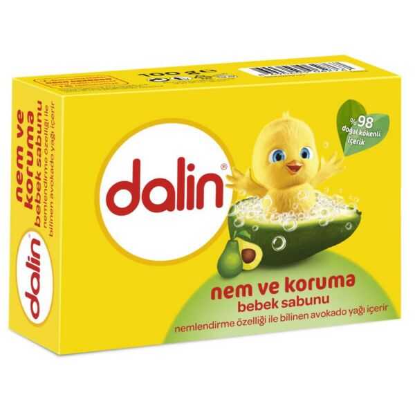 Dalin Avokadolu Bebek Sabunu 100 Gr | Kağan Parfümeri