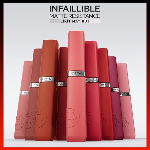 L'Oréal Paris Matte Resist Lipstick 430 A Lister | Kağan Parfümeri
