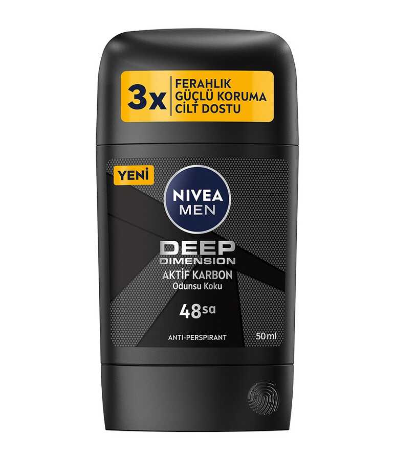 Nivea Men Deep Dimension Deo Stick 50 Ml Deo Stick Nivea