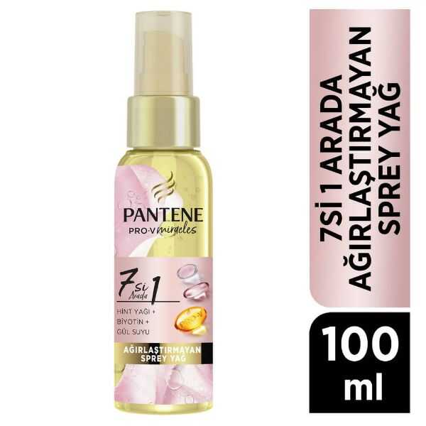 Pantene 7'si 1 Arada Ağırlaştırmayan Sprey Yağ 100 Ml | Kağan Parfümeri